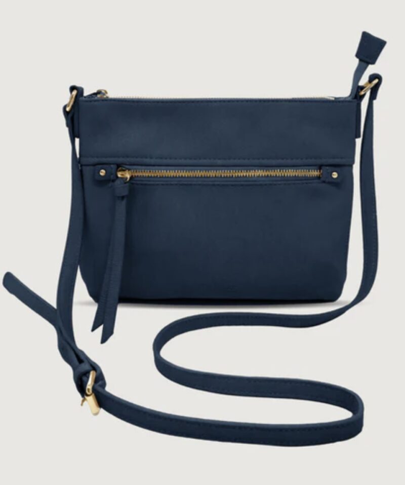 Moana Road Thorndon Handbag Navy Marigold And Amber